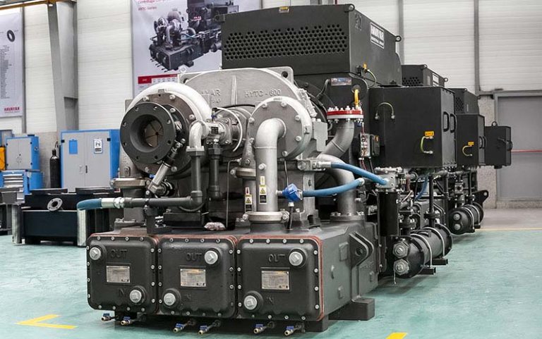 Integrally Geared Centrifugal Compressor - هوایار